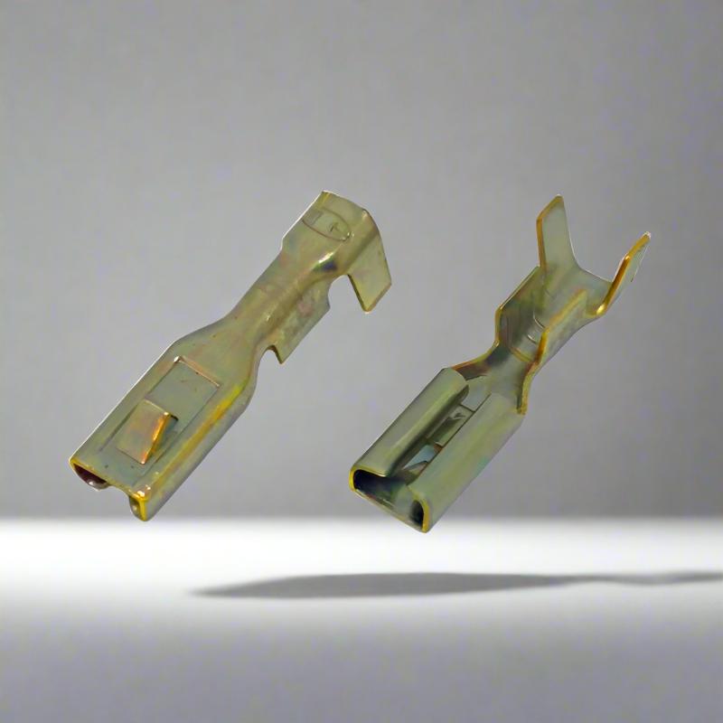 Open Barrel 2.8mm Receptacle Lock Tang