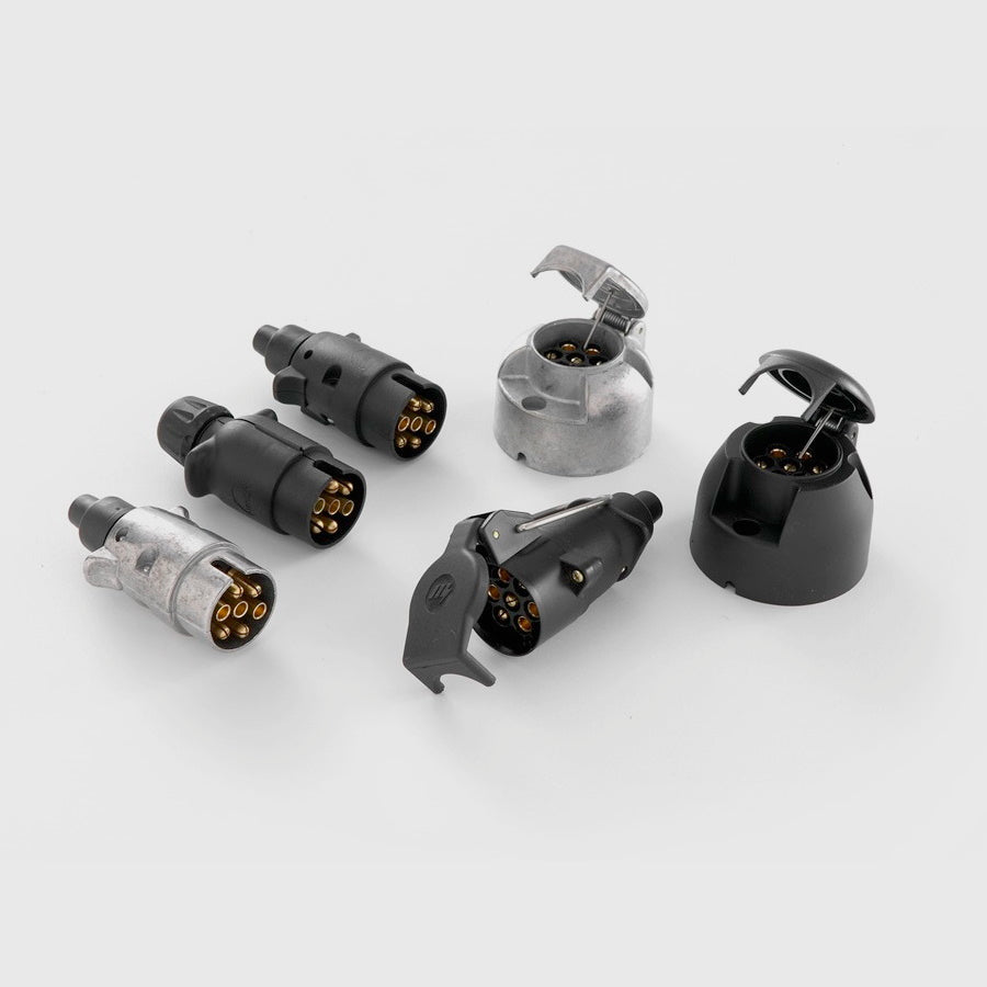 Trailer Connectors Utilux 7 Pole Round – Jay Dee Auto Cables